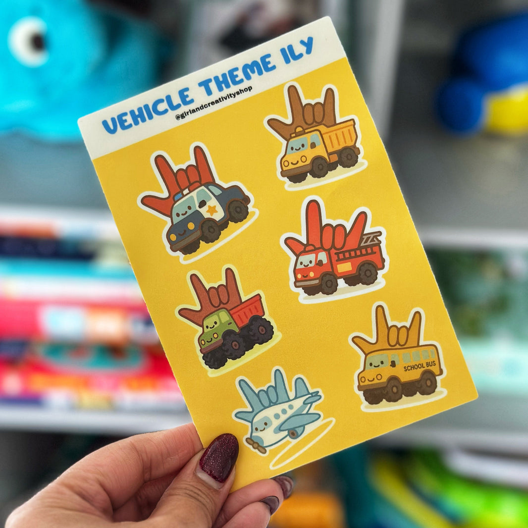 Stickers – Girl and Creativity