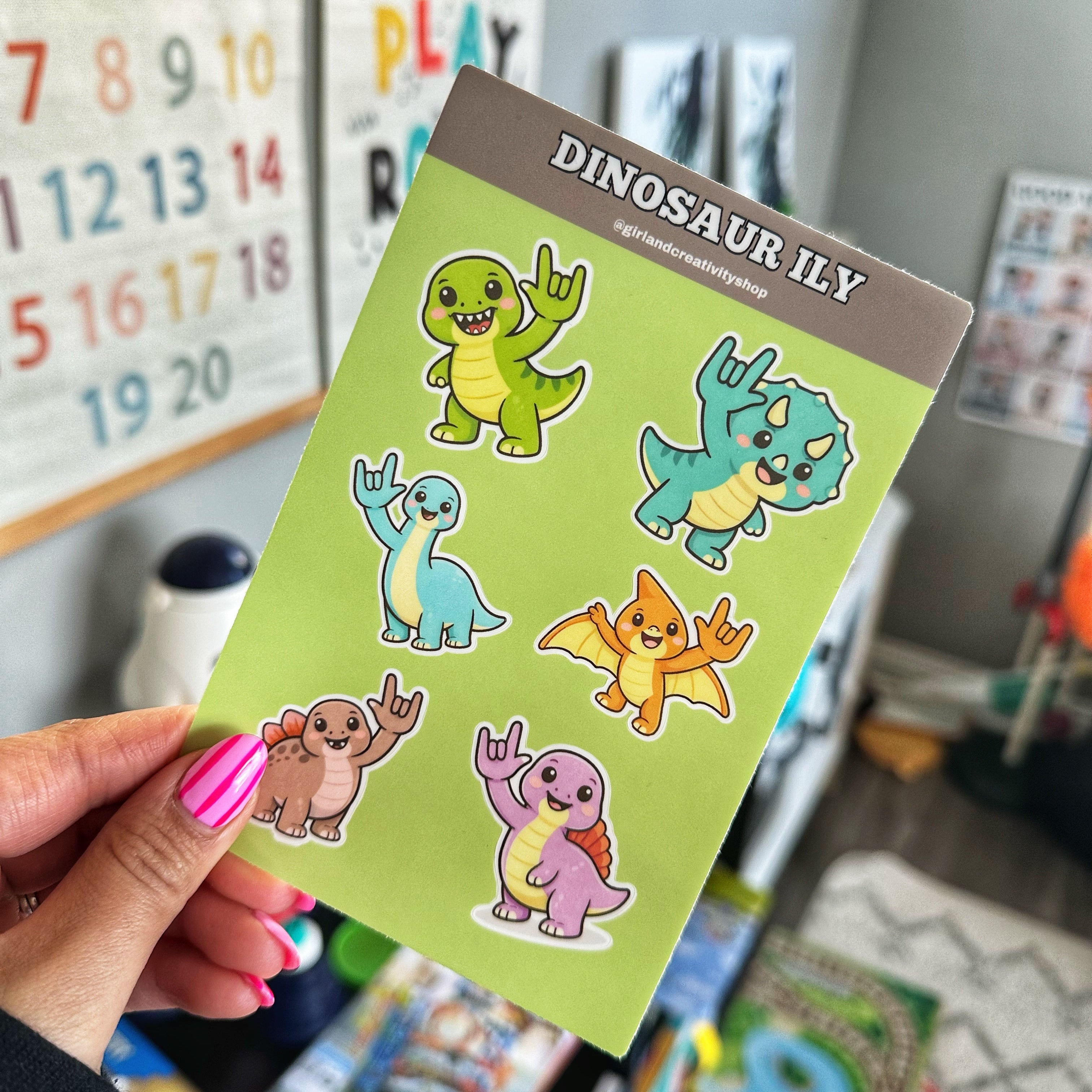 Stickers – Girl and Creativity