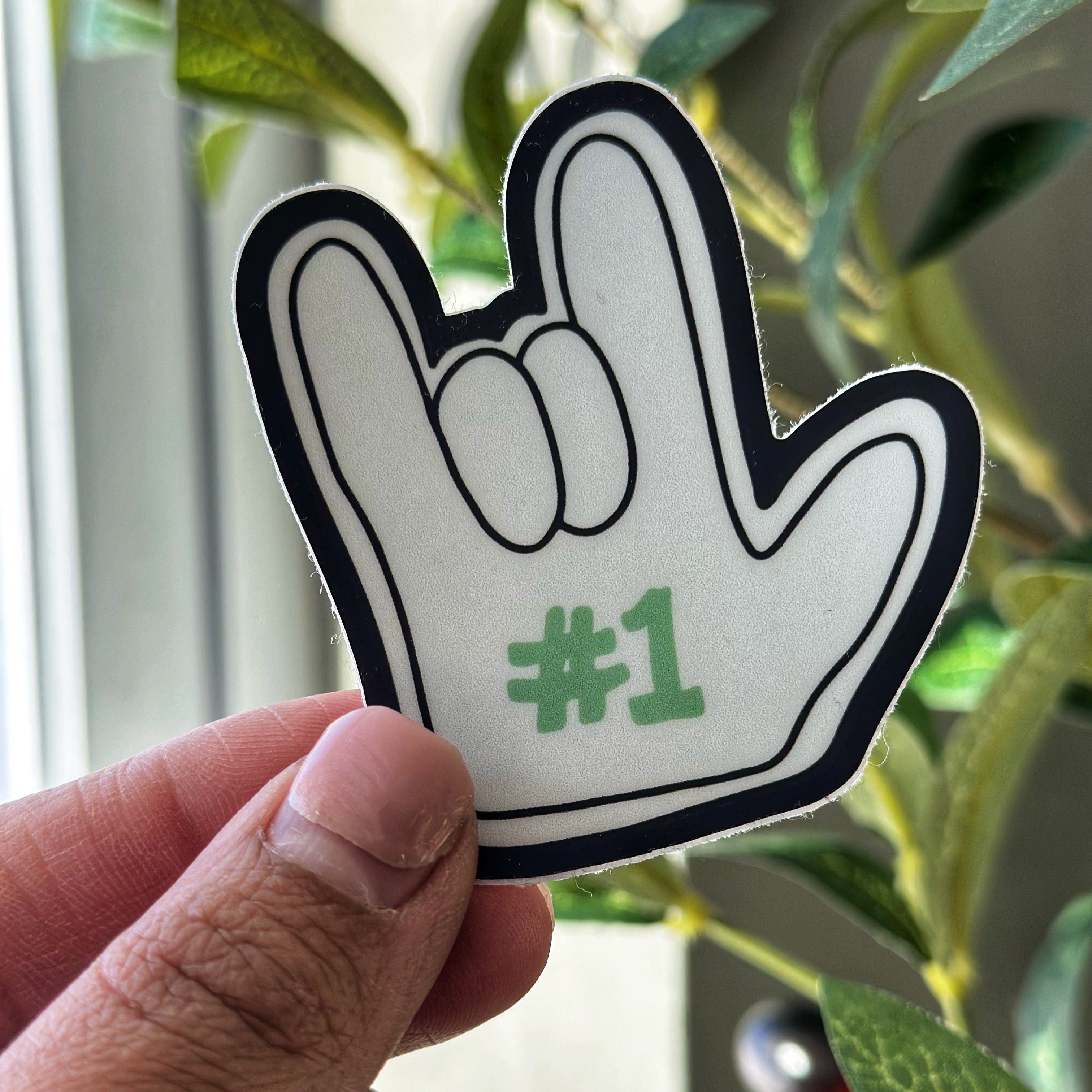 Fan #1 ILY Sticker – Girl and Creativity